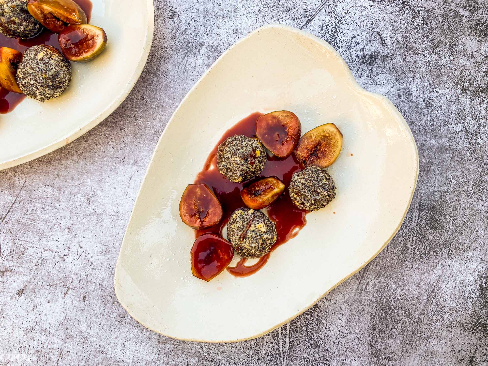 Makovi cmoki in vložene fige | ŠOLA OKUSOV