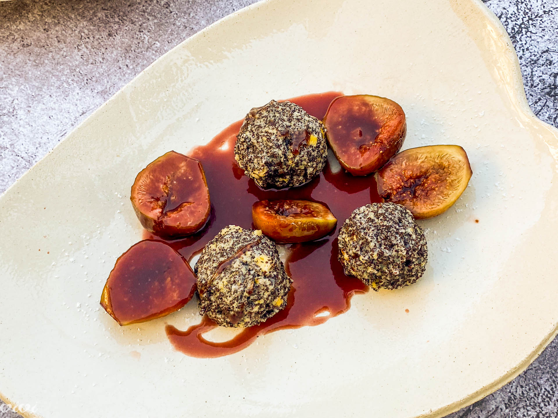 Makovi cmoki in vložene fige | ŠOLA OKUSOV