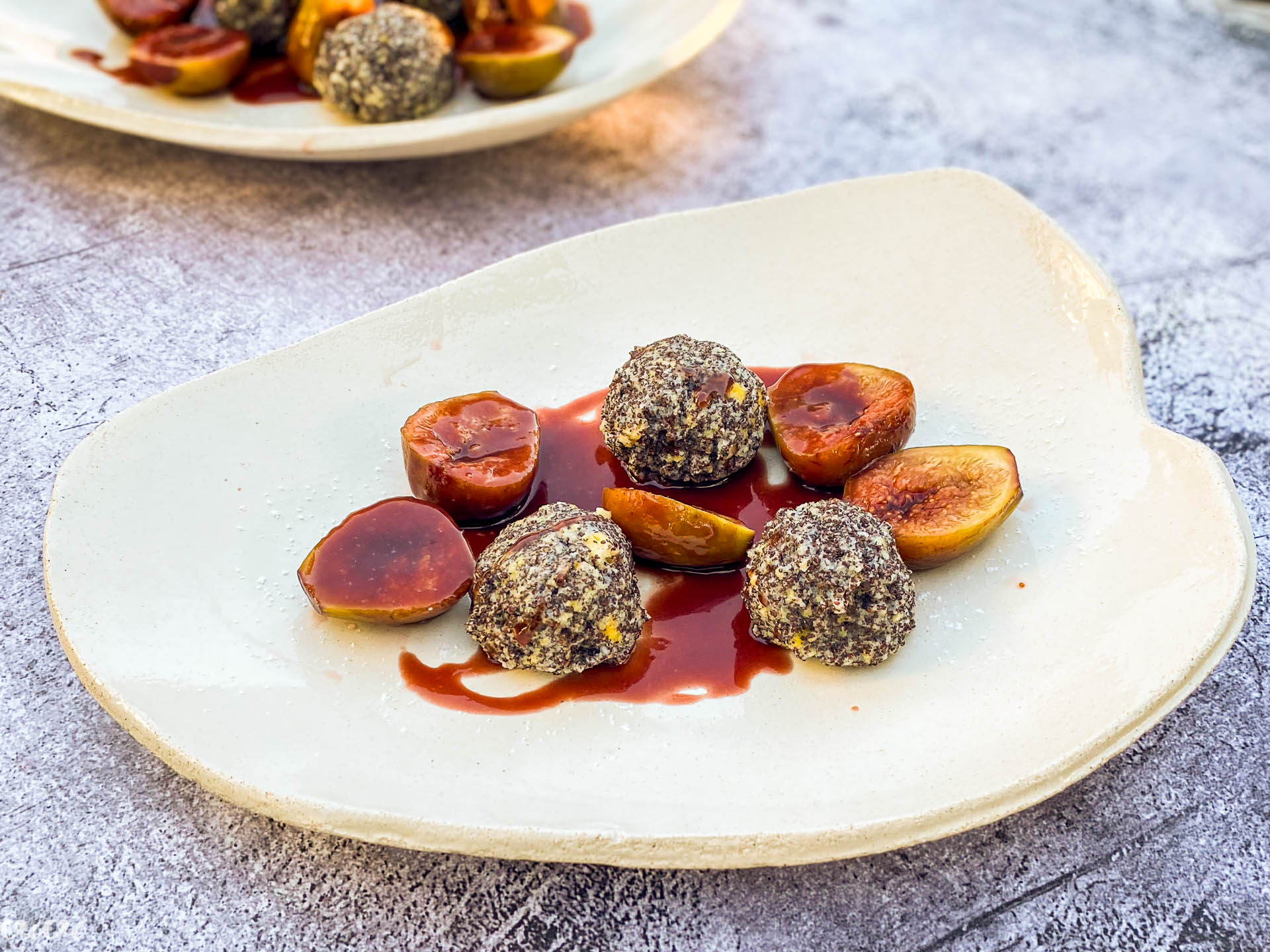 Makovi cmoki in vložene fige | ŠOLA OKUSOV