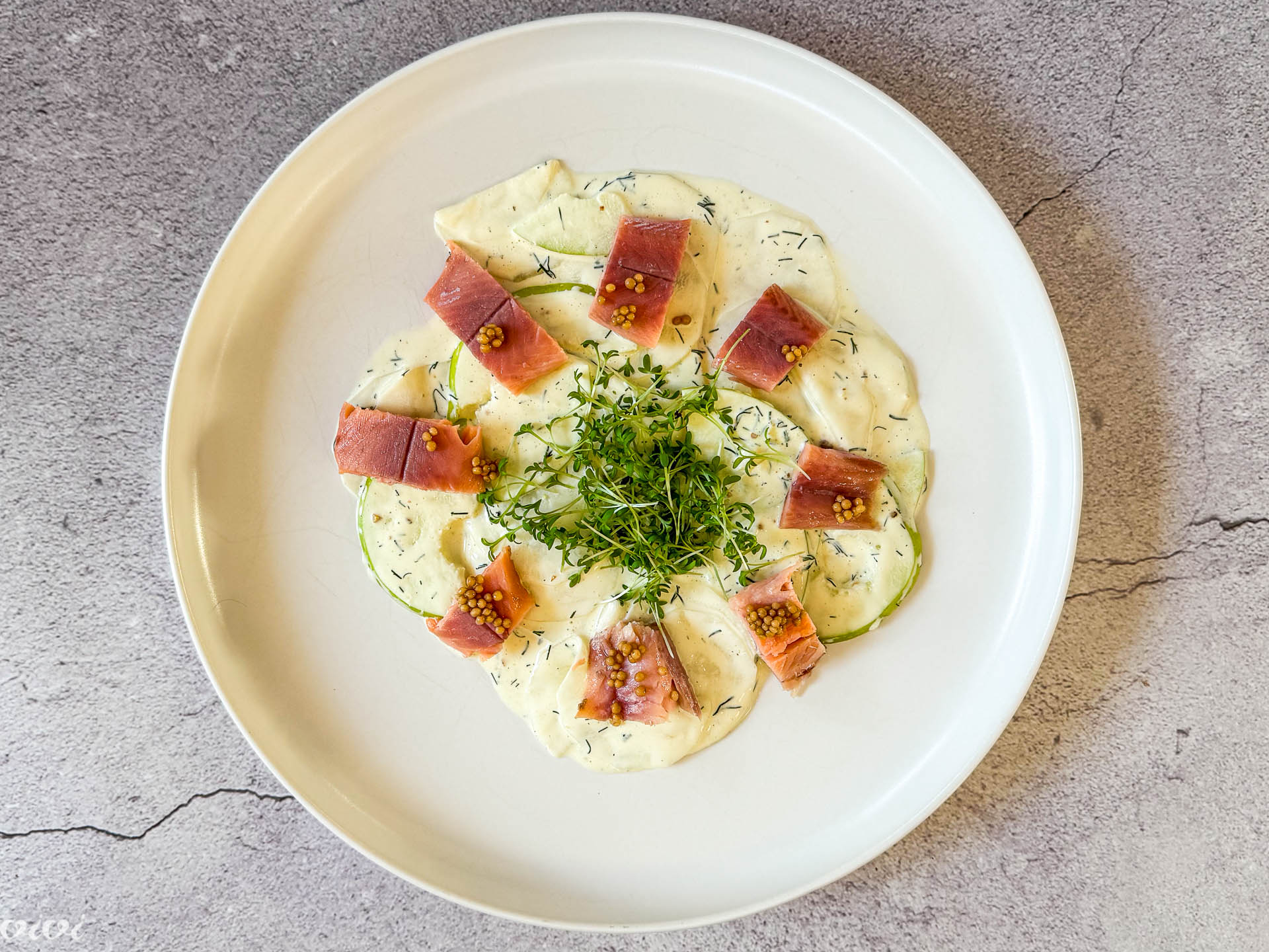 Dimljena zlatovščica, bela redkev in jabolko | VIVI | Šola okusov